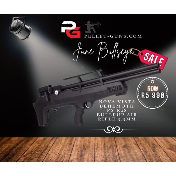 Pellet-Guns.com - Nova Vista Behemoth PS-R2S Bullpup Air