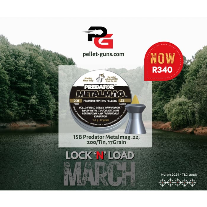 Pellet-Guns.com - JSB Predator MetalMag Pellets.22/5.50 mm