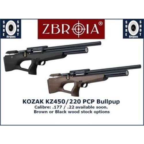 ZBROIA KOZAK PCP Bullpup Air Rifle - Wood – Pellet-Guns.com