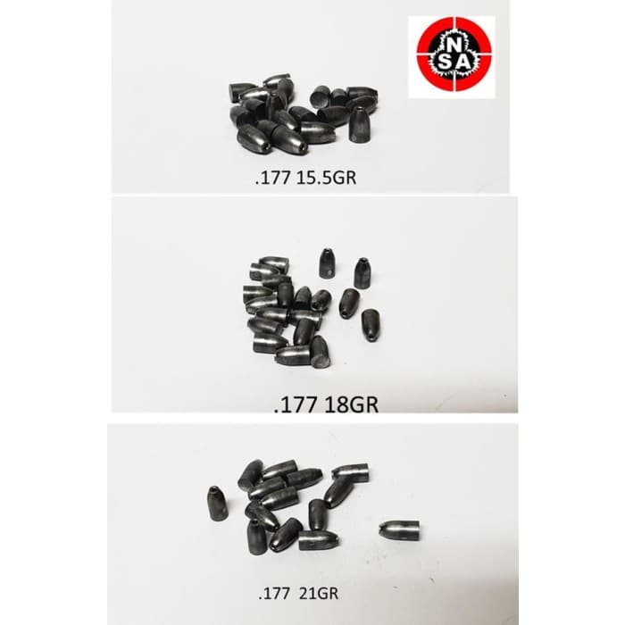 Nielsen Slugs .177 Sample Pack – Pellet-Guns.com